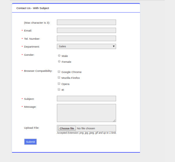 28+ Best PHP Contact Form Templates | Free & Premium Templates