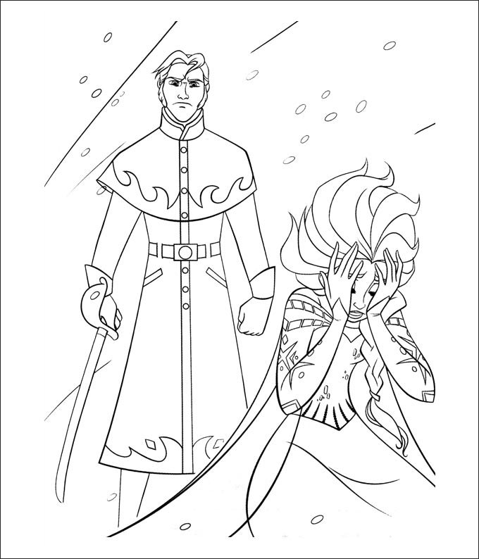 28+ Frozen Coloring Page Templates - Free PNG Format Download