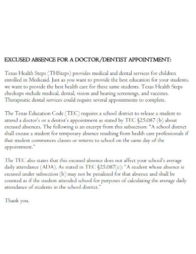 12+ Doctor Excuse Templates in PDF | MS Word | Pages | Google Docs