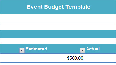 Event Budget Template – 3+ Free Word, Excel, PDF Documents Download ...