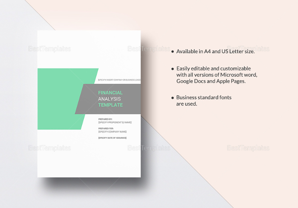 14+ Financial Analysis Templates - AI, PSD, Google Docs, Apple Pages
