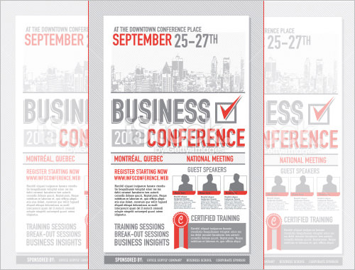 Conference Poster - 19+ Free Design Templates in PSD, AI, Vector, EPS