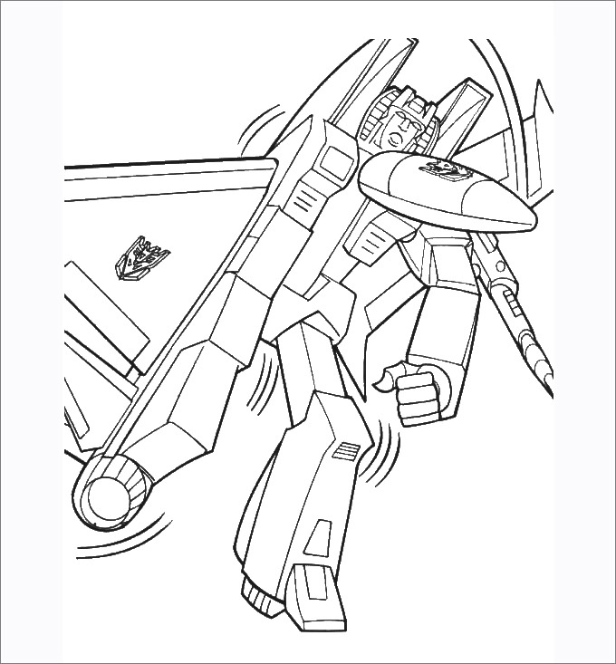 30+ Transformers Colouring Pages
