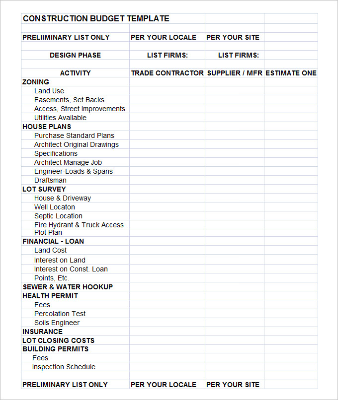 Download Construction Schedule Excel Template Free Strongwindmagical