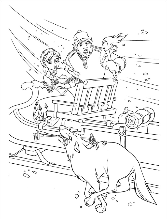28+ Frozen Coloring Page Templates - Free PNG Format Download
