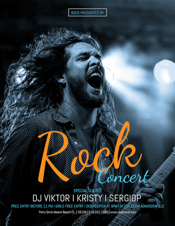 43 Concert Flyer Templates Designs PSD