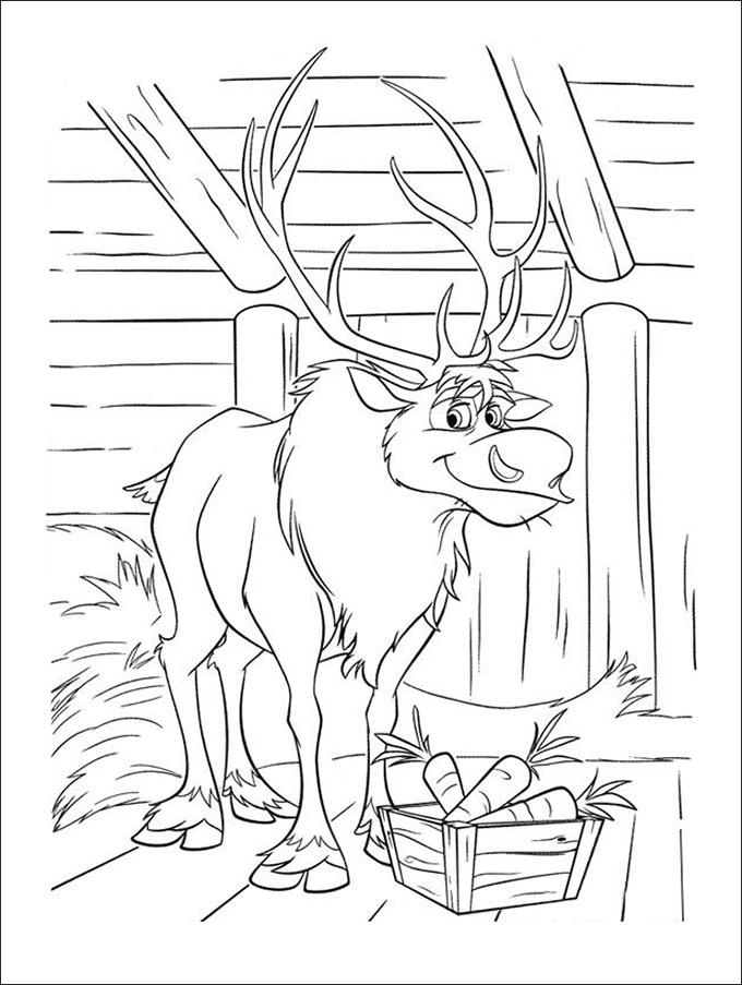 28+ Frozen Coloring Page Templates - Free PNG Format Download