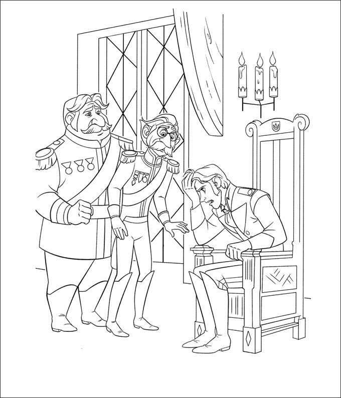 28+ Frozen Coloring Page Templates - Free PNG Format Download