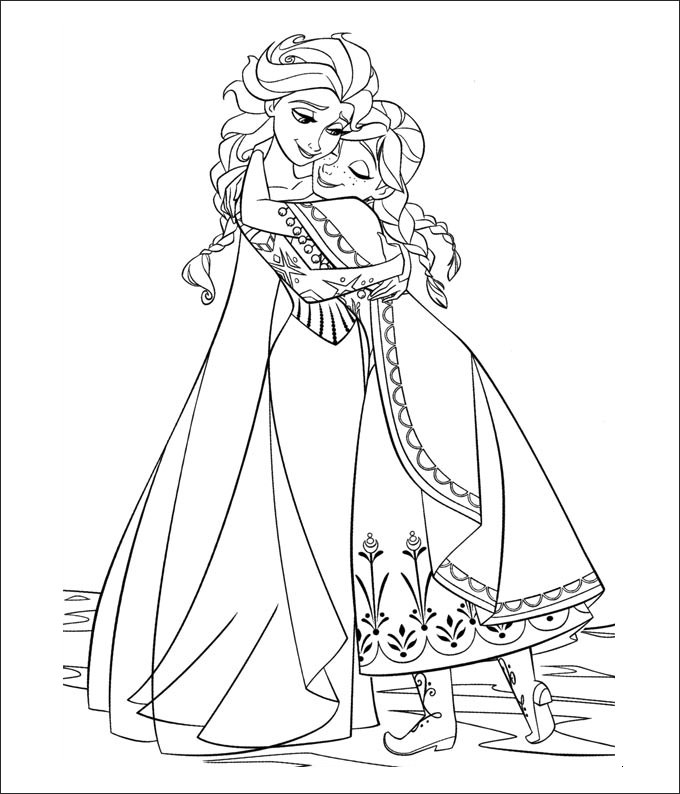 28+ Frozen Coloring Page Templates - Free PNG Format Download
