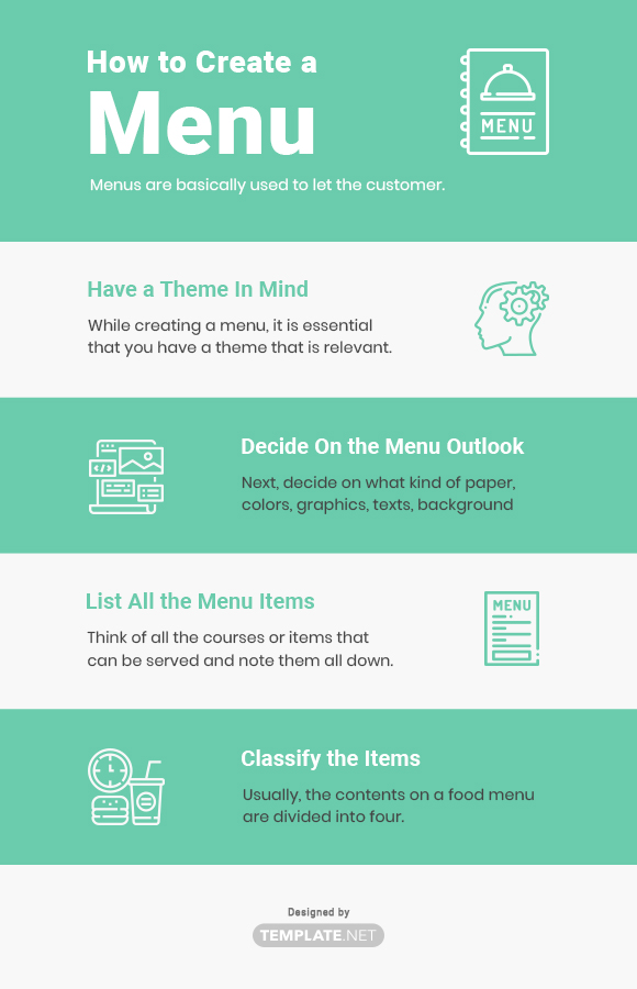 Menu - 28+ Templates in PDF | MS Word | Excel | PSD | AI | Publisher ...