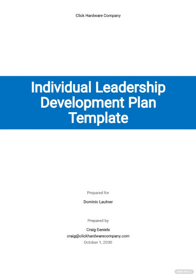 Leadership Development Plan Template – 11+ Word, PDF Documents Download