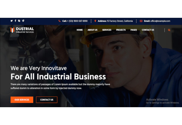 42+ Engineering Website Themes & Templates