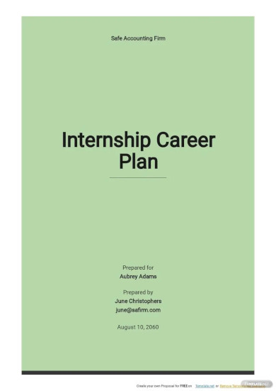 10+ Career Plan Templates - Word, PDF, Google Docs, Apple Pages
