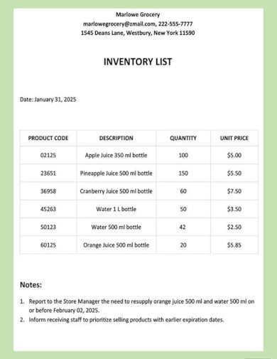 11+ Book Inventory Template in Word | Google Docs | Google Sheets ...