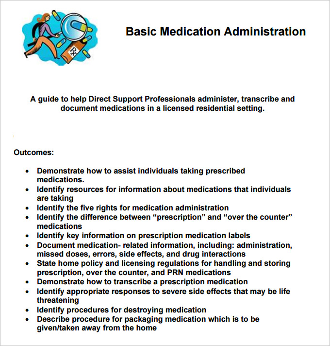 Medication Sheet Template - 10+ Free Word, Excel, PDF Documents Download