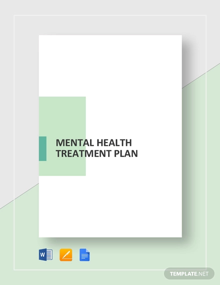 11+ Mental Health Care Plan Templates - PDF, DOC