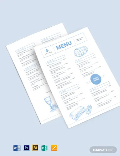 Elegant Dinner Menu Designs - 34+ Free Templates in PSD, AI, Vector EPS