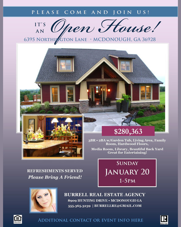 42 Open House Flyer Templates Word PSD AI EPS Vector Free 