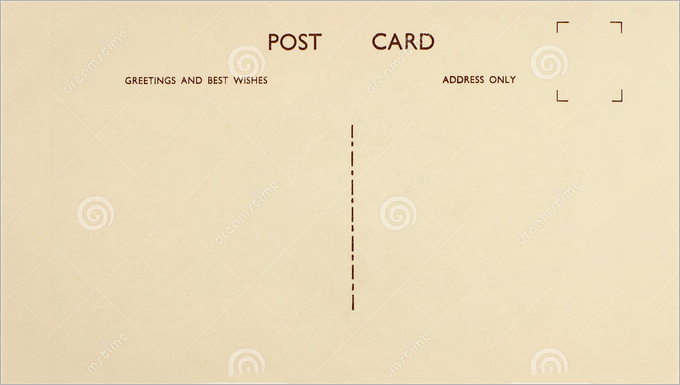 34+ Blank Postcard Templates - PSD, Vector EPS, AI
