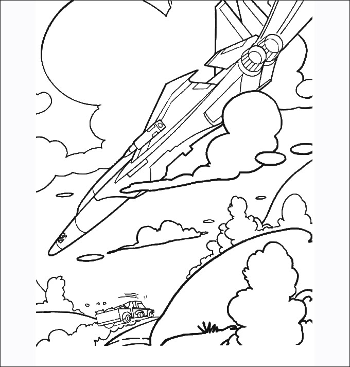30+ Transformers Colouring Pages