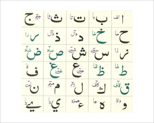 24+ Arabic Alphabet Letters to Download - PSD, PDF