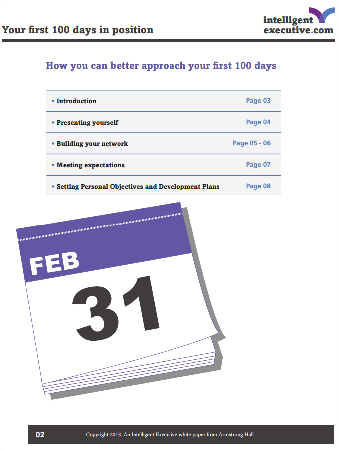 11+ Sample 100 Day Plan Templates Download for PDF, Word, Docs Format