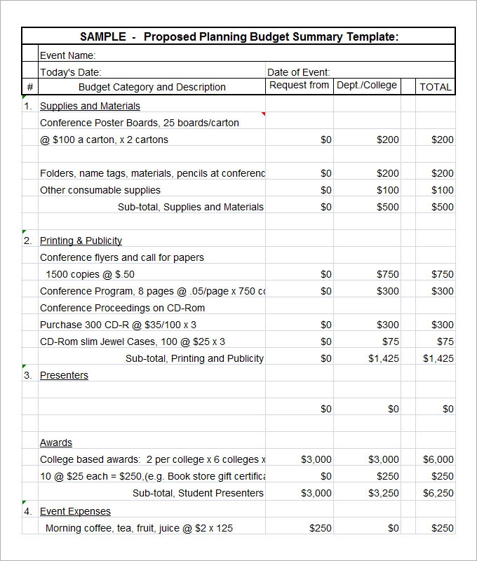 16+ Budget Proposal Templates - PDF, DOC, Apple Pages, Google Docs ...