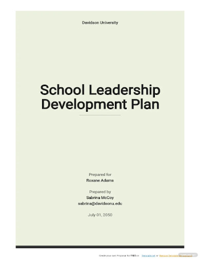 11+ School Development Plan Templates - Word, PDF, Google Docs, Apple Pages