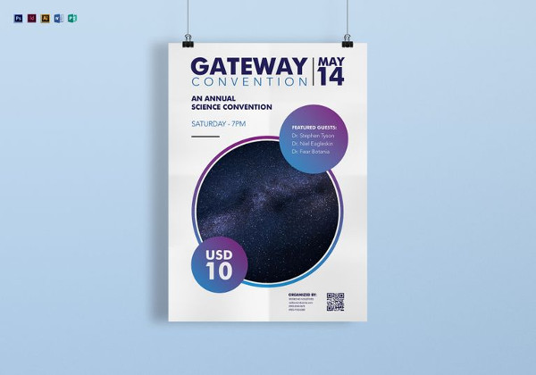 Conference Poster - 19+ Free Design Templates in PSD, AI, Vector, EPS