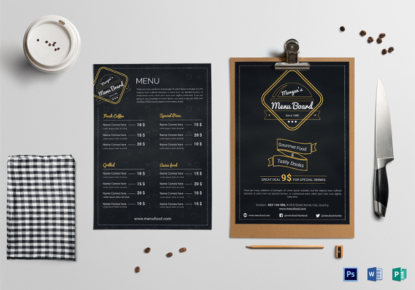 27+ Take Out Menu Templates - Free Sample, Example Format Download!
