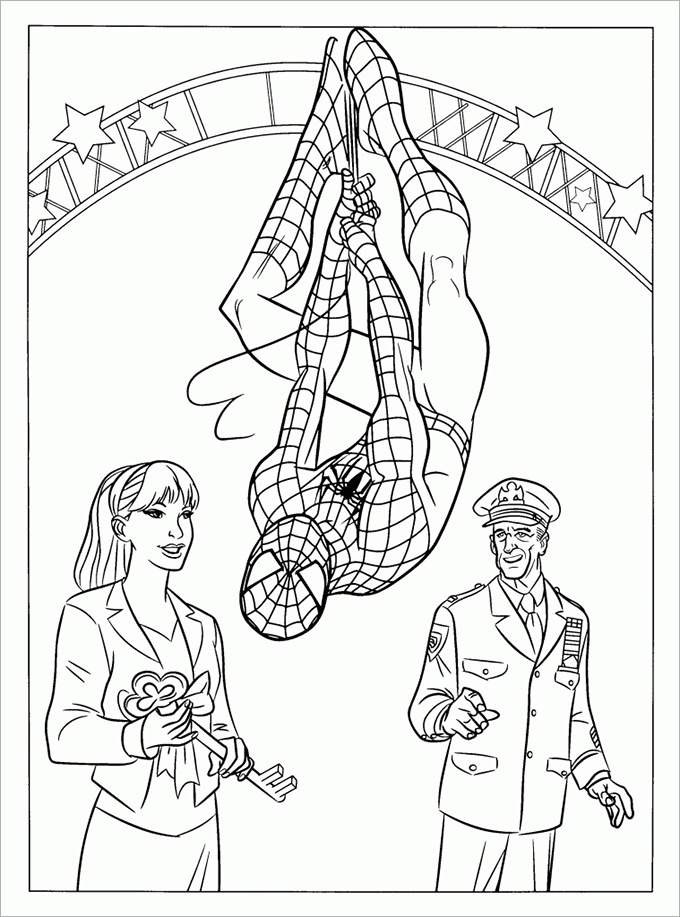 30+ Spiderman Colouring Pages - Printable Colouring Pages