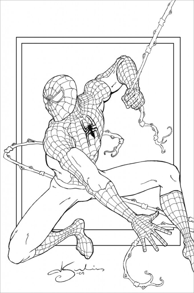 30+ Spiderman Colouring Pages - Printable Colouring Pages