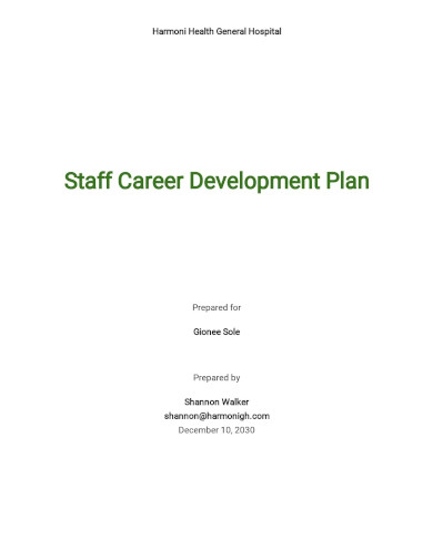 Career Development Plan Template - 22+ Free Word, PDF Documents Download!