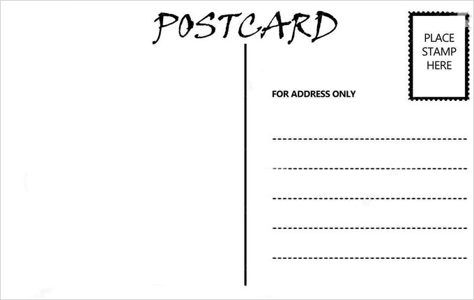 34+ Blank Postcard Templates - PSD, Vector EPS, AI