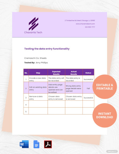 27+ Test Case Templates in Word | Google Docs | Apple Pages | PDF