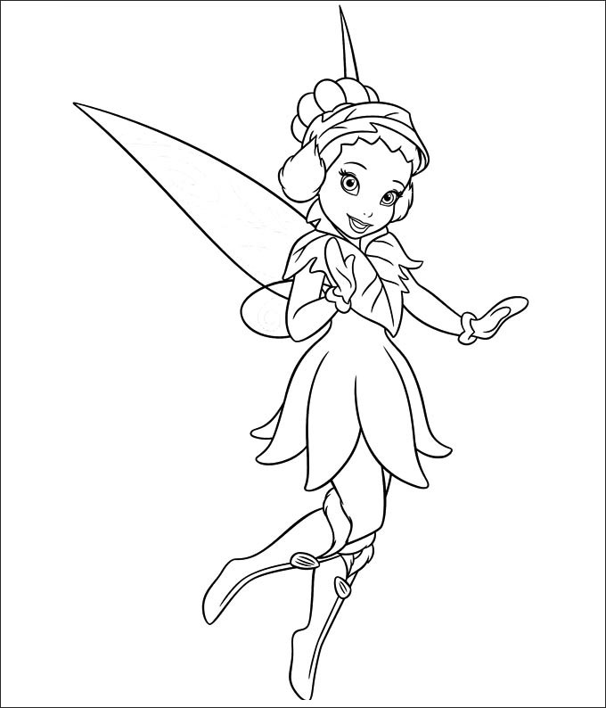 30+ Tinkerbell Coloring Pages - Free Coloring Pages