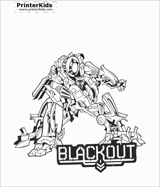 30+ Transformers Colouring Pages