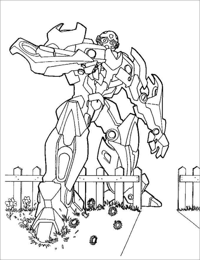 30+ Transformers Colouring Pages