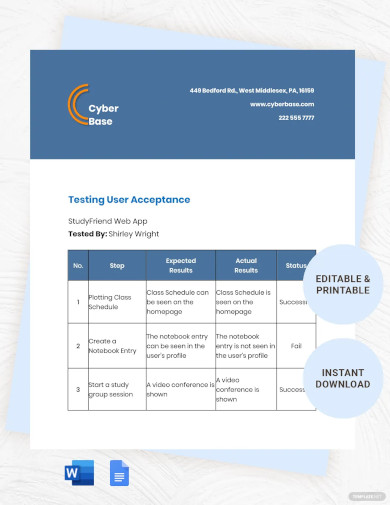27+ Test Case Templates in Word | Google Docs | Apple Pages | PDF