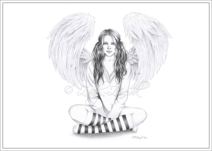 28+ Angel Drawings - Free Drawings Download | Free & Premium Templates