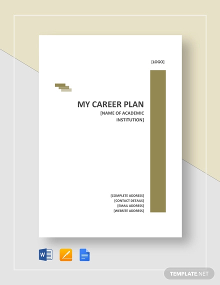10+ Career Plan Templates - Word, PDF, Google Docs, Apple Pages
