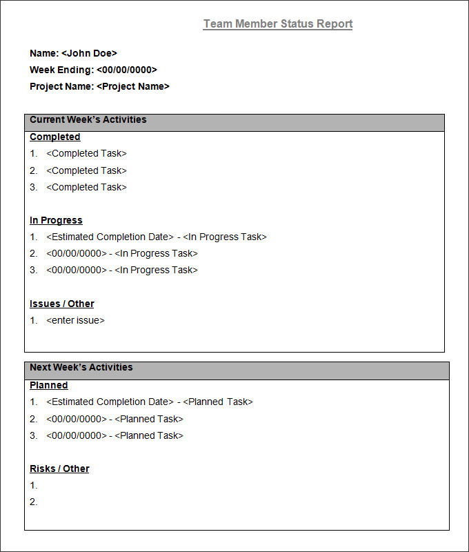 Daily Report Template Daily Report Format Free Premium Templates