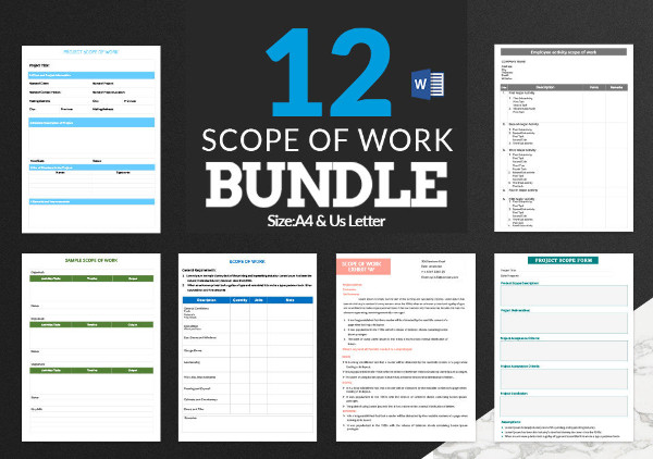 Scope of Work Template - 36+ Free Word, PDF Documents Download!