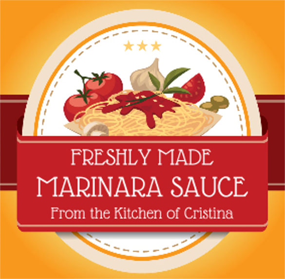 Food Label Design Templates Free Download