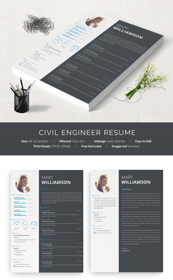 41+ One Page Resume Templates - Free Samples, Examples, & Formats Download!