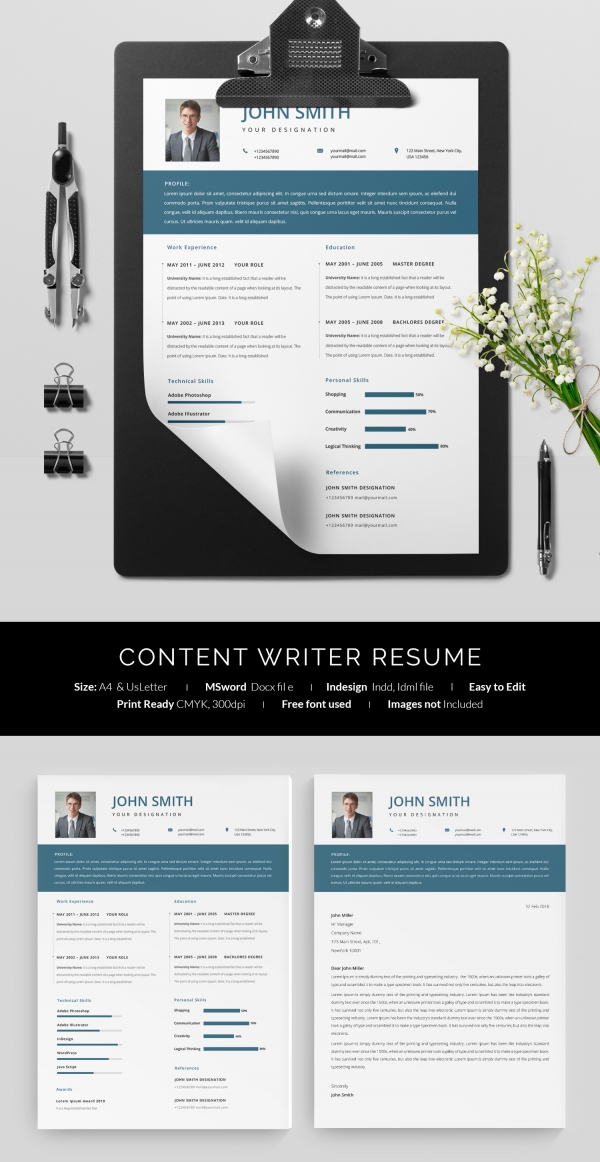 41+ One Page Resume Templates - Free Samples, Examples, & Formats Download!