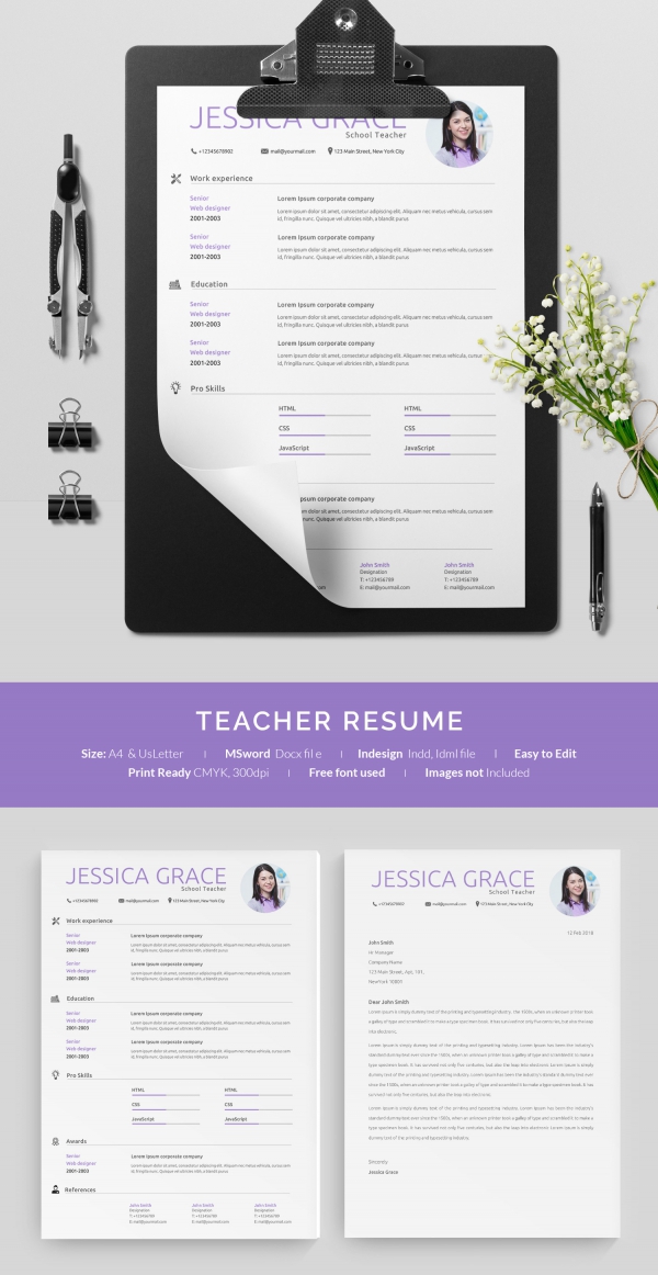 41+ One Page Resume Templates - Free Samples, Examples, & Formats Download!