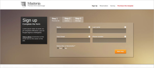 18+ Best PHP Registration Form Templates |Free & Premium Themes | Free ...