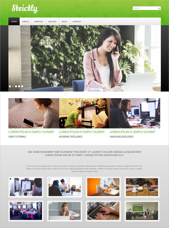 18+ College Website Themes & Templates