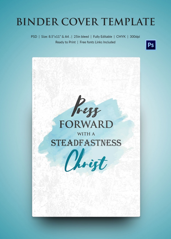 Binder Cover - 27+ Free Printable Word, PDF, JPG, PSD Format Download